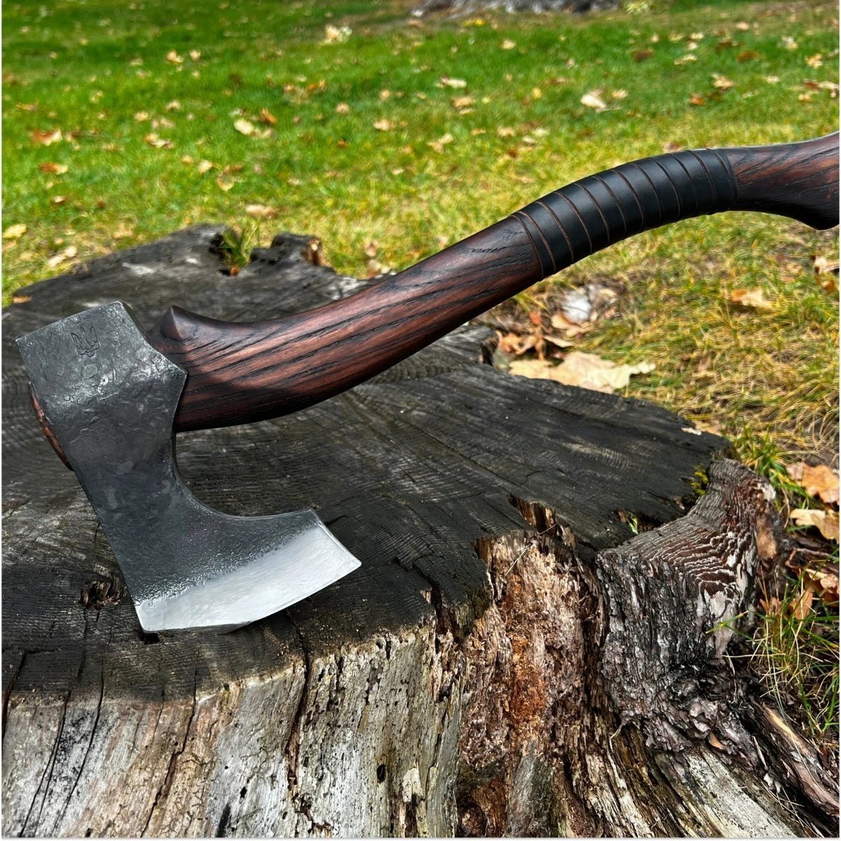 Handmade Hatchets with Carbon steel & wood handles. Tactical & Camp ...