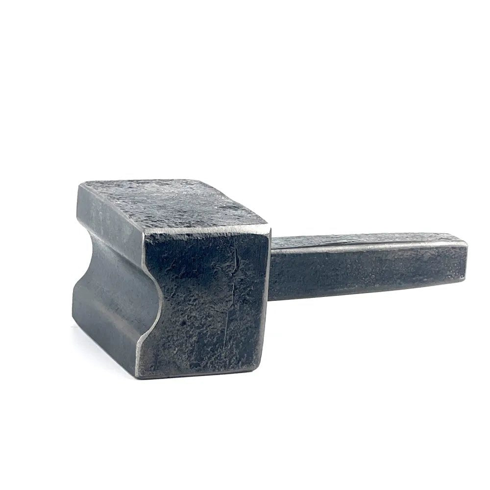 Hand-forged blacksmith bottom round swage - high-quality anvil tool