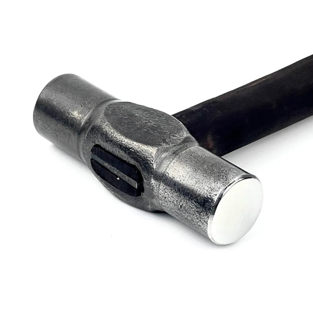 Hand-forged planishing hammer - Double headed round hammer for blacksm