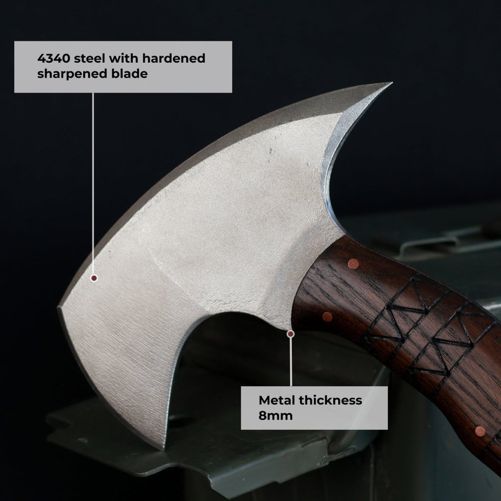 Military-Grade Tomahawk Axe for Tactical Operations