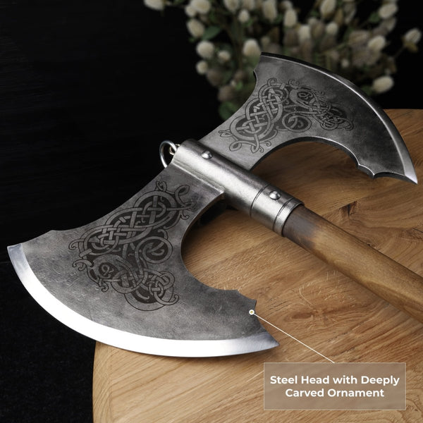Norse Double-Edged Axe "Jotungard"