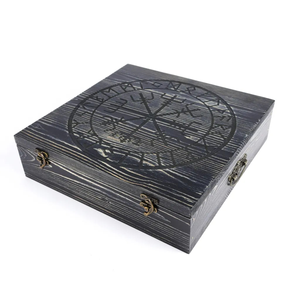 Runic Wooden Gift Box