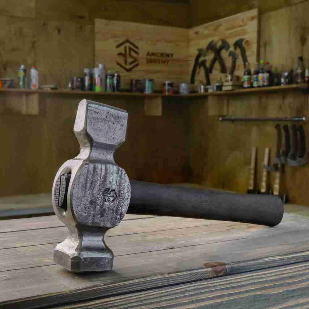 Straight Peen Hammer for blacksmithing