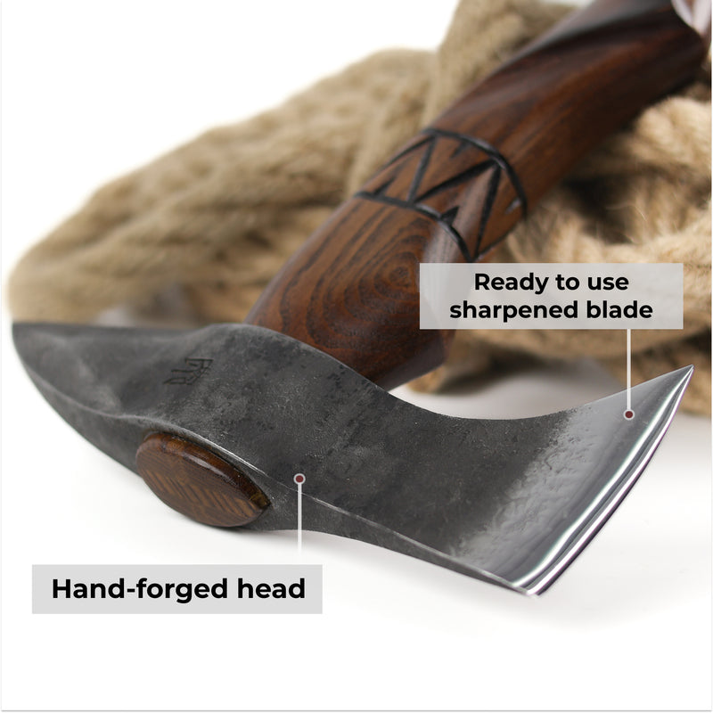 Handmade Tomahawk Axe "Black Hawk" | Tactical tomahawk