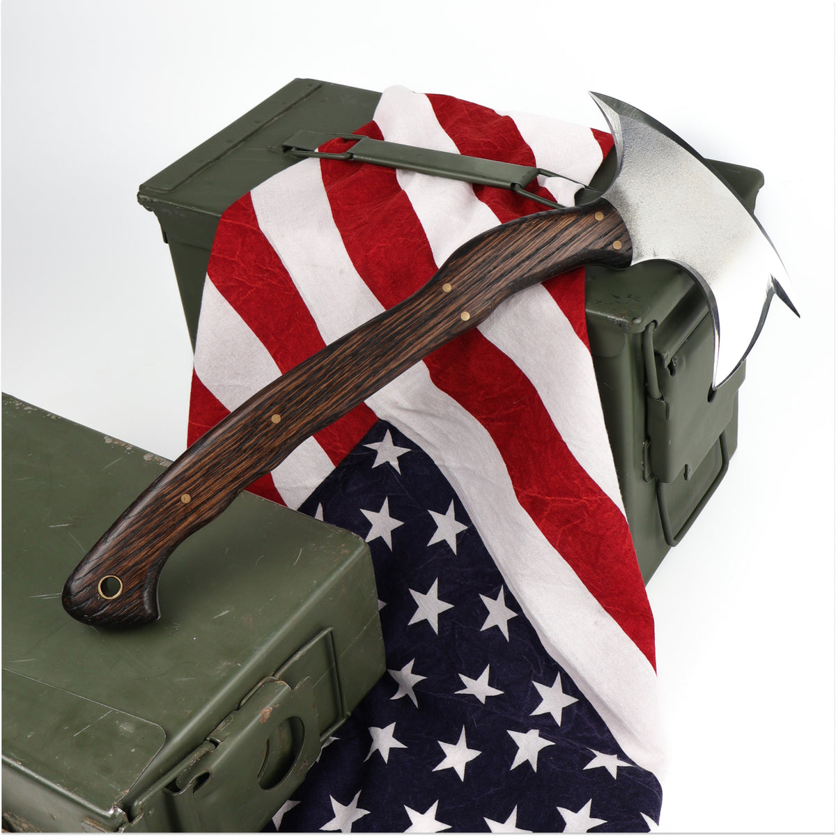 Tactical Tomahawk "Garmr" | High Carbon Steel Hatchet