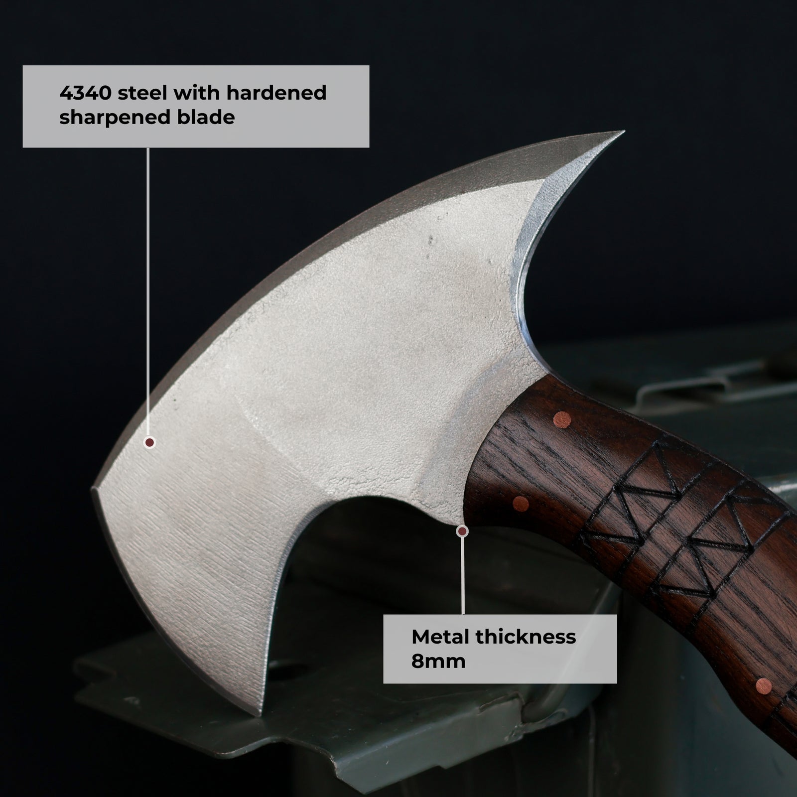 Military-Grade Tomahawk Axe for Tactical Operations