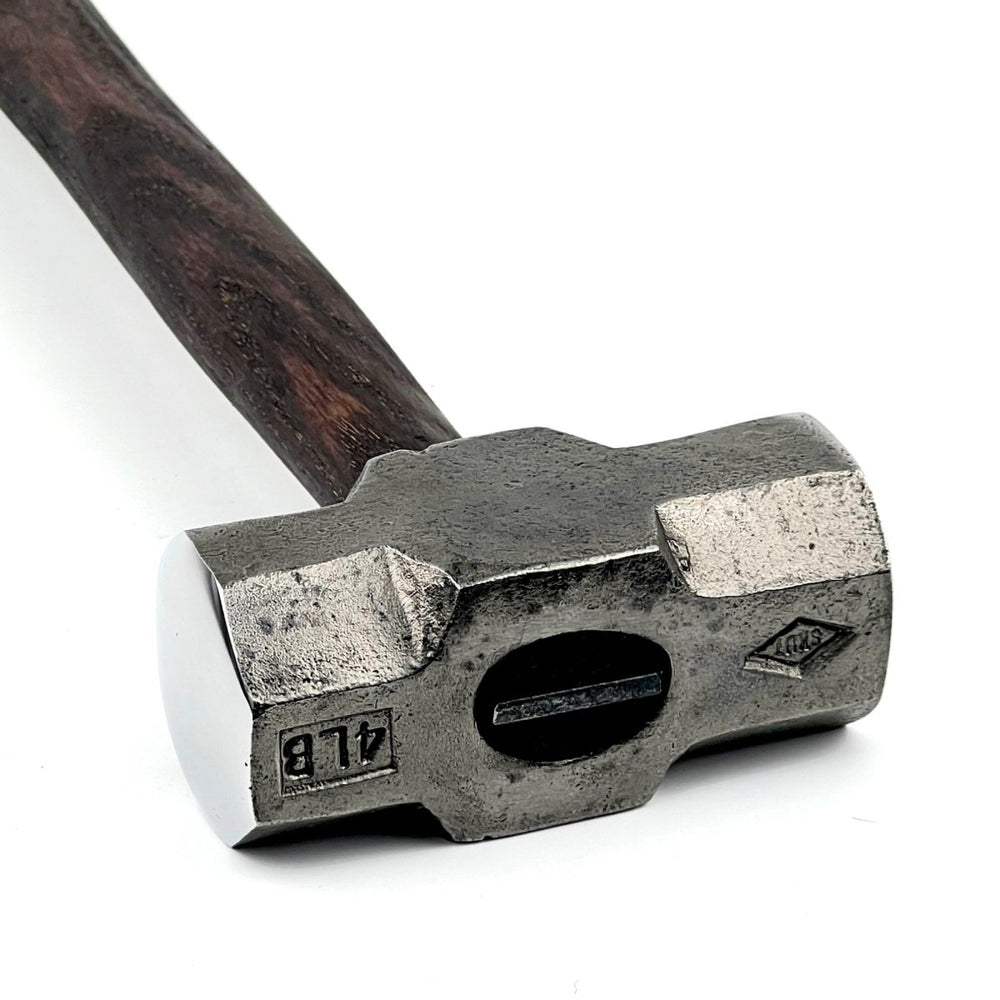 Double headed round hammer with round flat faces - Blacksmith′s flat s