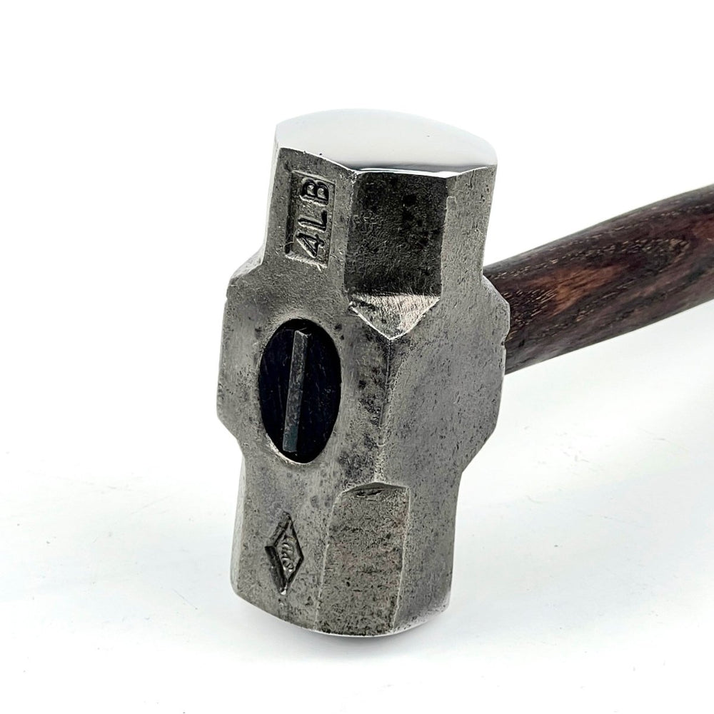 Double headed round hammer with round flat faces - Blacksmith′s flat s