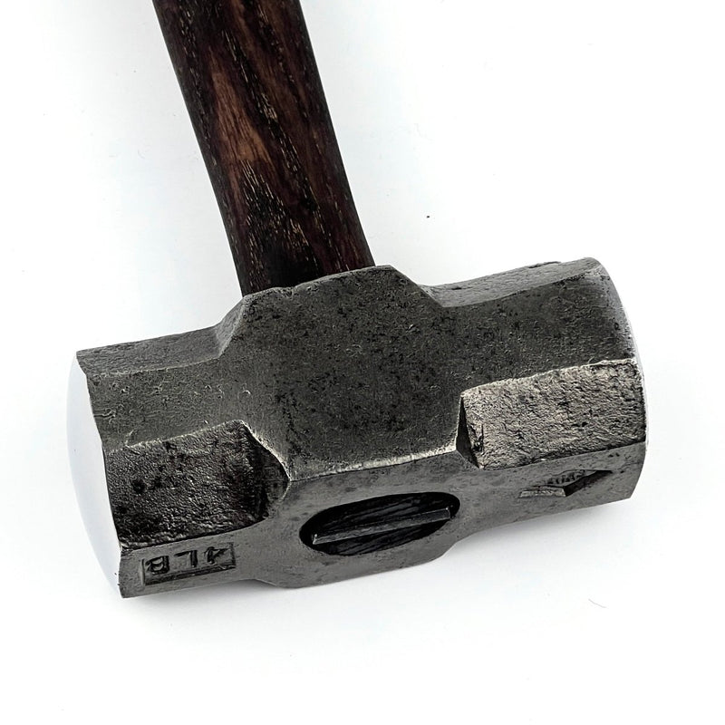 Double headed round hammer with round flat faces - Blacksmith′s flat s