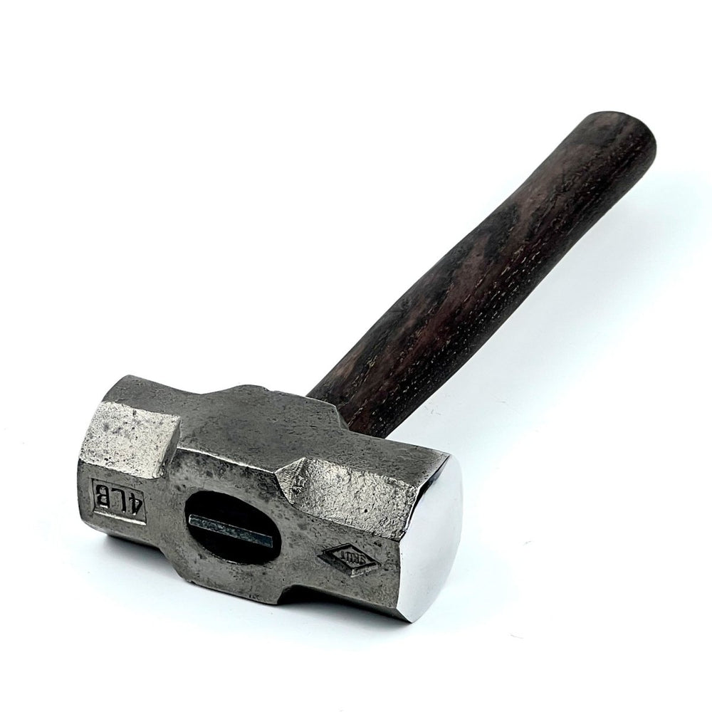 Double headed round hammer with round flat faces - Blacksmith′s flat s