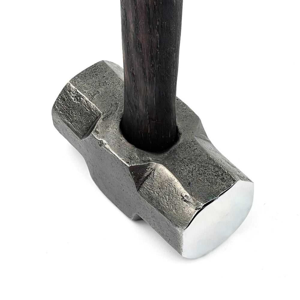 Double headed round hammer with round flat faces - Blacksmith′s flat s