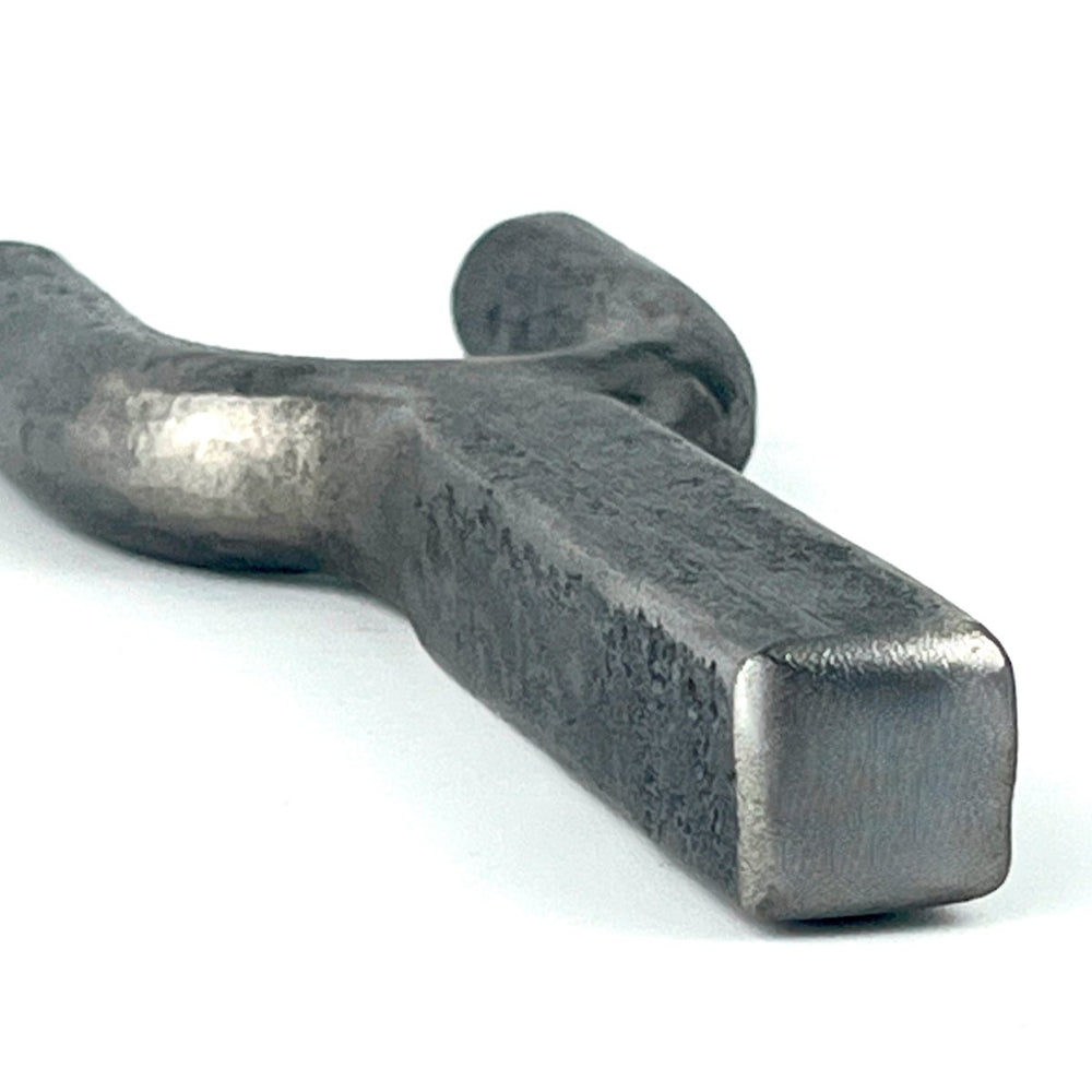 Hand forged blacksmith bending fork premium anvil tool