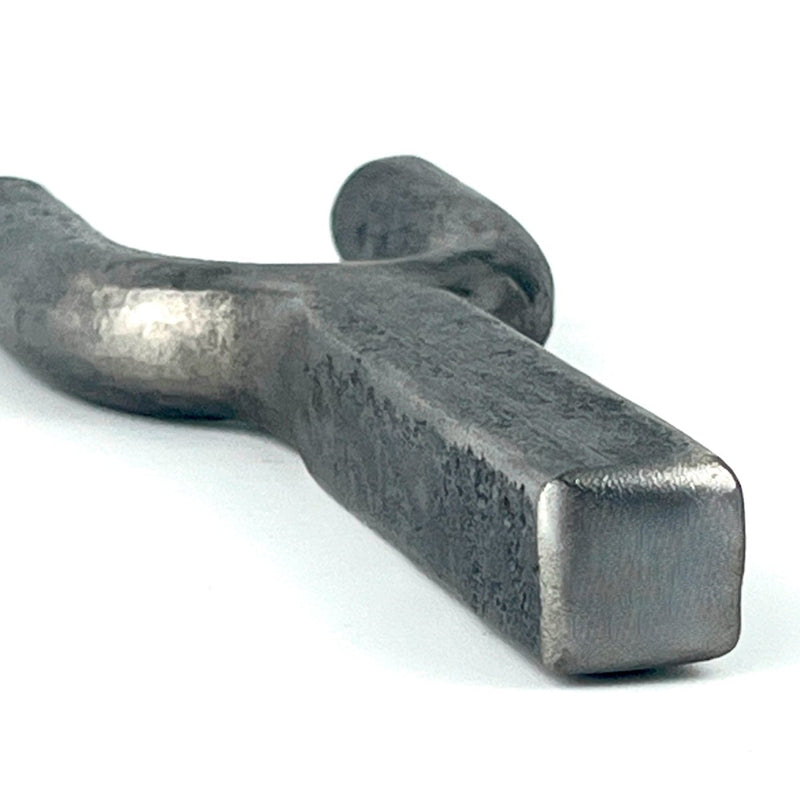 Hand forged blacksmith bending fork premium anvil tool