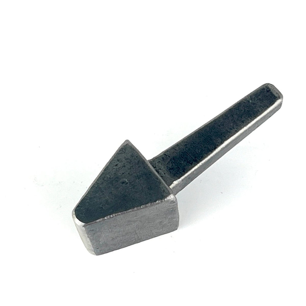 Hand forged blacksmith bottom fuller - Professional blacksmith anvil t