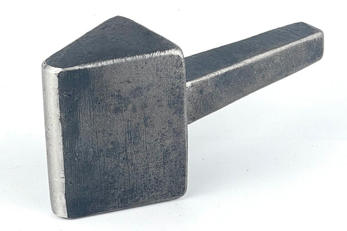 Hand forged blacksmith bottom fuller - Professional blacksmith anvil t