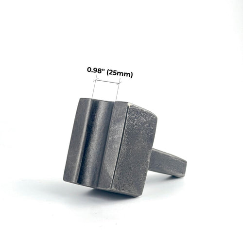 Hand-forged blacksmith bottom round swage - high-quality anvil tool