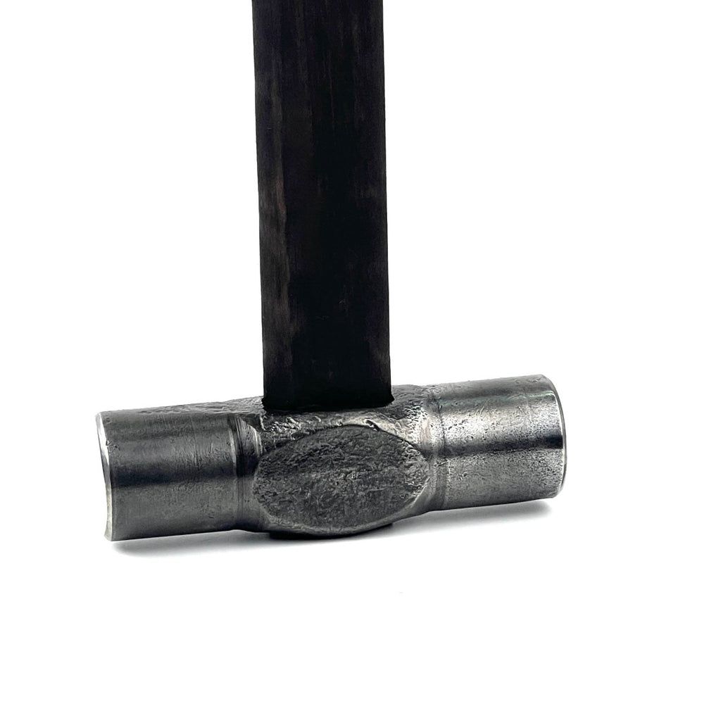 Hand-forged planishing hammer - Double headed round hammer for blacksm