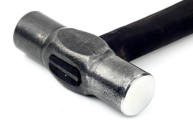 Hand-forged planishing hammer - Double headed round hammer for blacksm