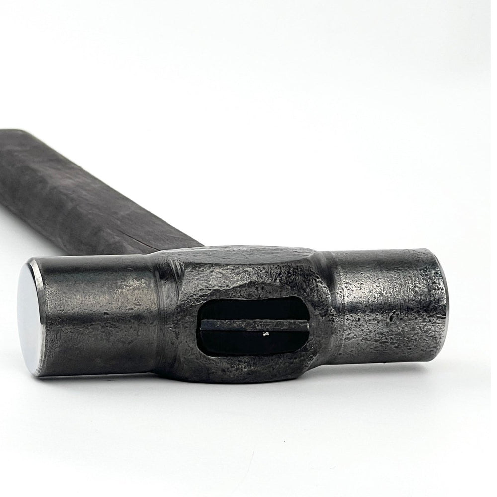 Hand-forged planishing hammer - Double headed round hammer for blacksm