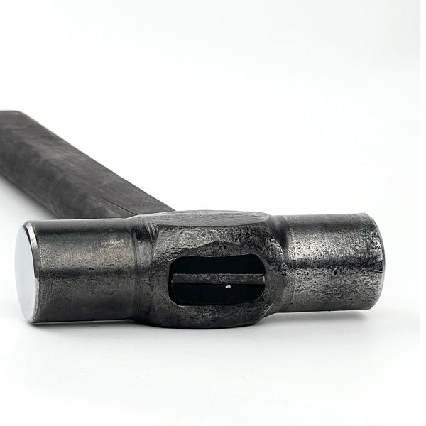 Hand-forged planishing hammer - Double headed round hammer for blacksm