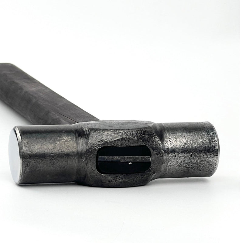 Hand-forged planishing hammer - Double headed round hammer for blacksm