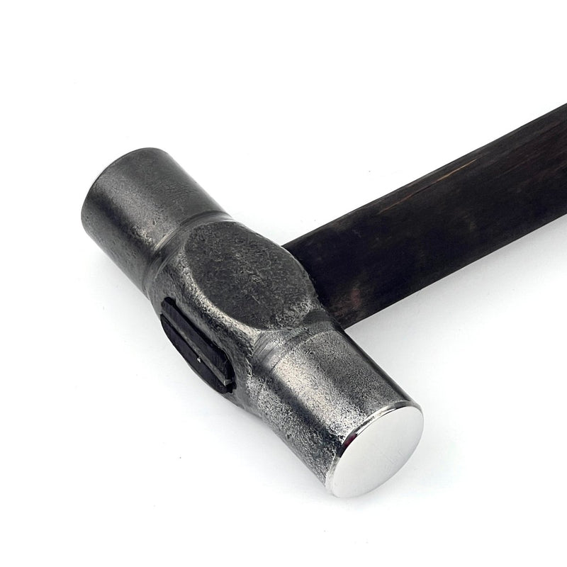 Hand-forged planishing hammer - Double headed round hammer for blacksm