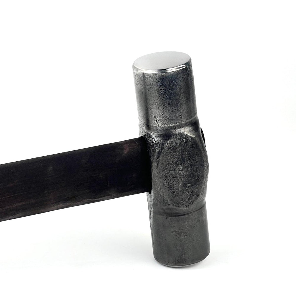 Hand-forged planishing hammer - Double headed round hammer for blacksm