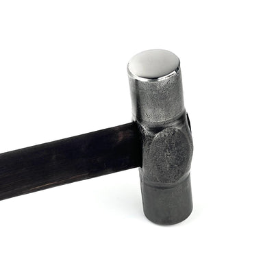 Hand-forged planishing hammer - Double headed round hammer for blacksm