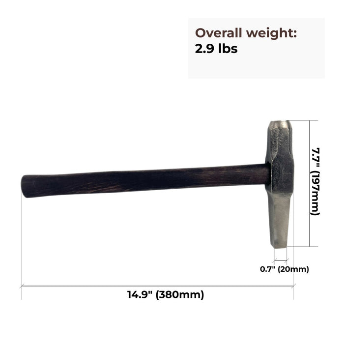 Hot punch square and round hammers - High-quality blacksmithing tools