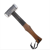 Hand-crafted Slavic Svarog Hammer from carbon steel ⚒