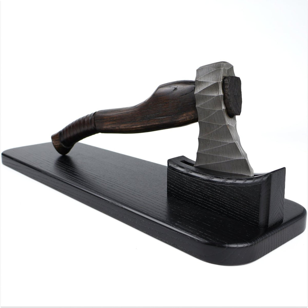 Handmade Stand for Axe | Viking Axe Holder | Axe Stand